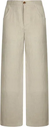 S&eacute;fr Homme, Pantalons, Beige, Taille: L Arno Wide Pantalons