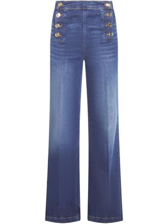 Twin-Set Jeans mit geradem Bein - Blau