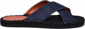 Missoni Homme, Chaussures, Bleu, Taille: 38 FR Naxos Ciabatta in Tela