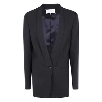 Maison Margiela Blazer Classique &agrave; Boutonnage Simple - Femme - Vestes - Noir - Taille: 36 FR