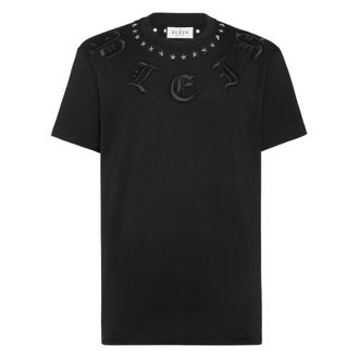 Philipp Plein Homme, Tops, Noir, Taille: 3XL T-Chemises