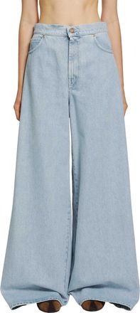 Max Mara Wide Leg Denim Jeans