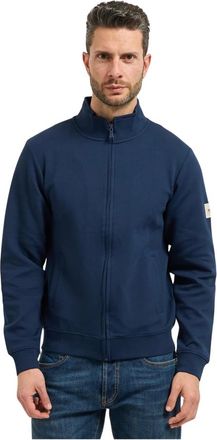 Yes-Zee YES Zee, Homme, Sweatshirts et sweats &agrave; capuche, Bleu, Taille: M SweaT-shirt Enti&egrave;rement Zipp&eacute;