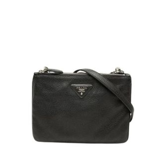 Prada Sac bandouli&egrave;re vintage Pre-owned - Femme - Pre-owned - Noir - Taille: ONE Size