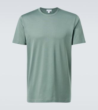 Sunspel T-shirt rayé en coton