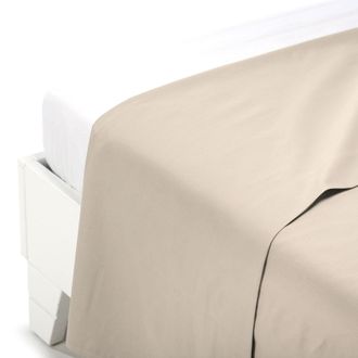 Caleffi Bettlaken aus 100% Baumwolle - Weiches & Atmungsaktives Oberlaken für maximalen Komfort, Erhältlich in verschiedenen Größen - Leintuch