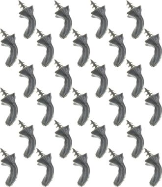 Garneck 50 St&uuml;ck Teiliges Kunststoff K&uuml;rbisstiele f&uuml;r Bastelprojekte Kleine Realistische Deko-stiele f&uuml;r DIY K&uuml;rbisdekorationen zu Halloween Erntedankfest und