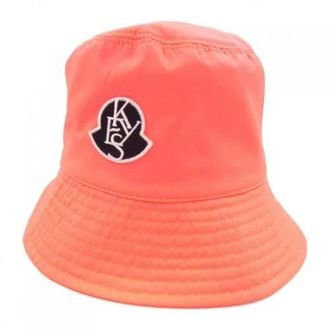 Moncler Pre-owned Bucket Hat - - Pre-owned - Herren - Rosa - ONE SIZE
