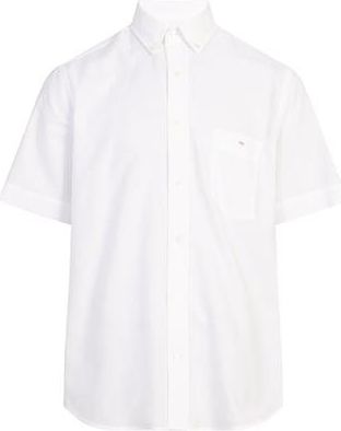 Eden Park Chemise &agrave; manches courtes en piqu&eacute; de coton