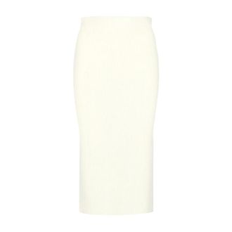 Kaos Kaos - Jupe crayon - Femme - Jupes - Blanc - Taille: 36 FR