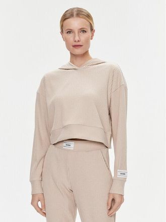 Guess Sweatshirt Aislin V4RQ00 KC2T0 Braun Regular Fit