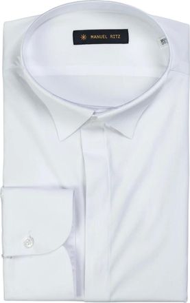 Manuel Ritz Homme, Chemises, Blanc, Taille: 2XL Formal Shirt