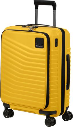 Samsonite Intuo - Hartschalenkoffer Handgep&auml;ck 55 x 40 x 23/26 cm - Erweiterbarer Kabinentrolley mit Fronttasche, f&uuml;r EasyJet & die meisten Airlines, 42/48 L, G