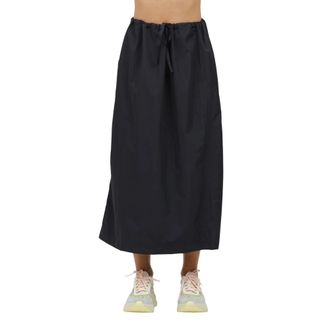 Alpha Studio Taffeta Rock mit Kordelzug - - Skirts - Damen - Blau - L