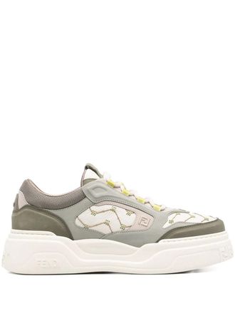 Fendi baskets Force - Vert