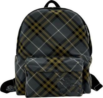 Burberry Homme, Sacs, Multicolore, Taille: ONE Size Small Check Backpack