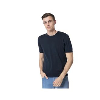Gran Sasso T-Shirt - - Tops - Herren - Blau - L