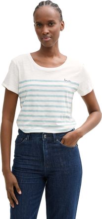 Tom Tailor Tom Tailor T-Shirt mit Muster, Blue maritim Print, XL