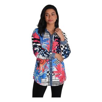 Frank Lyman Design Femme, Blouses et Chemises, Multicolore, Taille: 46 FR Chemises