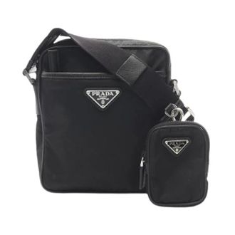 Prada unisex, Pre-owned, Noir, Taille: ONE Size Sac bandouli&egrave;re vintage doccasion