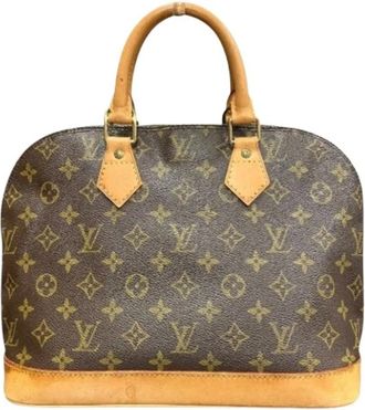 Louis Vuitton Sac &agrave; main en toile Monogram Pre-owned - Femme - Pre-owned - Brun - Taille: ONE Size