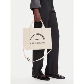 Karl Lagerfeld Handtasche KARL LAGERFELD A1W50010 Beige