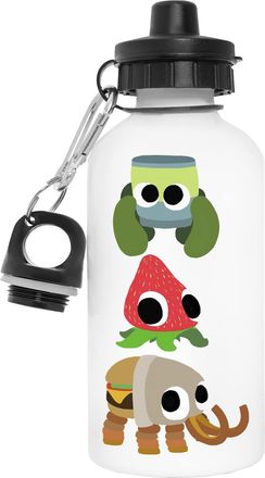 Generic Bugsnax Wiederverwendbar Weiß Aluminium Wasserflasche Reusable White Water Bottle