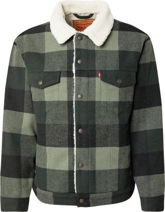 Levi's Jacke Relaxed Fit Plaid Sherpa Trucker Jacket