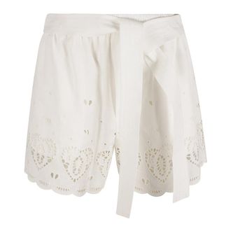 Stella McCartney Short Shorts - - Shorts - Damen - Wei&szlig; - 2XS