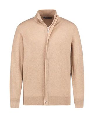 Boggi Milano Herren Pullover beige unifarben