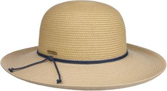 Stetson Capeline Lavedia Toyo Femme - Chapeau en Paille de Soleil pour Le Jardin Ete Printemps-ete - M (56-57 cm) Nature