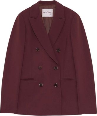 ottod'Ame Blazer Double-breasted - Femme - Vestes - Violet - Taille: 38 FR