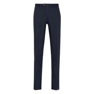 Billionaire Boys Club Homme, Pantalons, Bleu, Taille: M Pantalon en Lin Coupe Ajust&eacute;e