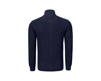 GANT Strickjacke Micro Textured Cotton Zip Herren Sweatjacke, Feinstrickjacke, Grobstrickjacke, Wolljacke, Cardigan