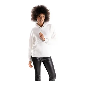 Bastille Femme, Sweatshirts et sweats &agrave; capuche, Blanc, Taille: 38 FR Sweat &agrave; capuche de dos