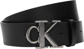 Calvin Klein Homme, Accessoires, Noir, Taille: ONE Size Leather Classic Belt