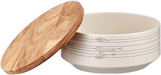 TAK Design Zweig Design Leaves Schale, Keramik, Print, 20 mm X 10 mm