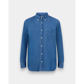 Hartford Homme, Chemises, Bleu, Taille: M Chemise en jean
