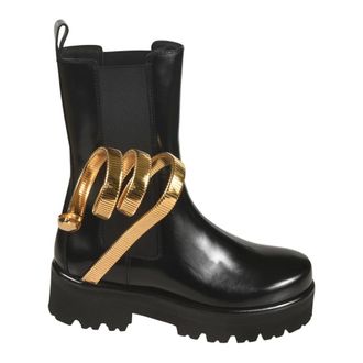 Rene Caovilla Stylische Chelsea Boots - - Shoes - Damen - Schwarzk - 36 EU