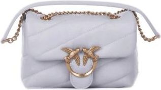 Pinko Pinko, Femme, Sacs, Violet, Taille: ONE Size Love Puff Mini Bag