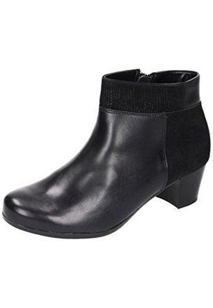Comfortabel Bottines pour femme, Noir, 37.5 EU