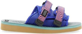 Suicoke Loafer - Padded Nylon Slipper With Adjustable Straps - Gr. 5_5 - in Bunt - für Damen