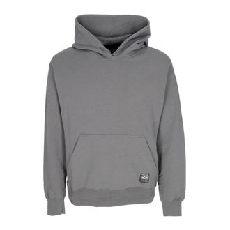 PROPAGANDA Grauer Leichter Hoodie mit K&auml;ngurutasche - - Sweatshirts & Hoodies - Herren - Grau - XL