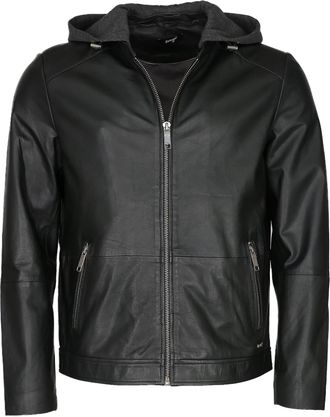 Maze Herren Lederjacke 42020525 Black XL