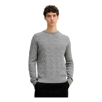 Hackett Tricot col rond - Homme - Pulls - Gris - Taille: XL