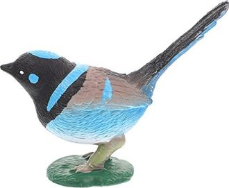 Pretyzoom Figurine Oiseau R&eacute;aliste Mini en Plastique Color&eacute; D&eacute;cor Maison Jardin Mod&egrave;le Animal D&eacute;coratif Bureau