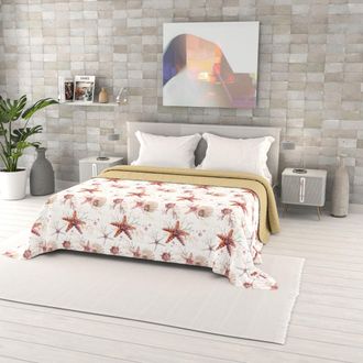 Italian Bed Linen Gedruckt Sommer steppdecke Fantasy, Starfish, 260x270cm