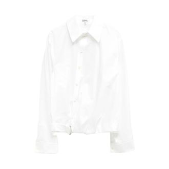 Loewe Femme, Blouses et Chemises, Blanc, Taille: 36 FR Chemises