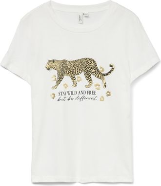 Vero Moda Vmfeo S/S O-Neck T-Shirt JRS Btq Ga