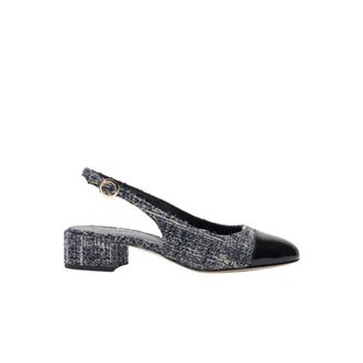 Scarosso Coco Sling-back Pumps - - Shoes - Damen - Blau - 41 EU